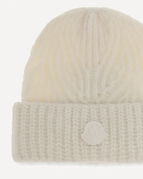 Moncler Alpaca-blend Cable-knit Beanie