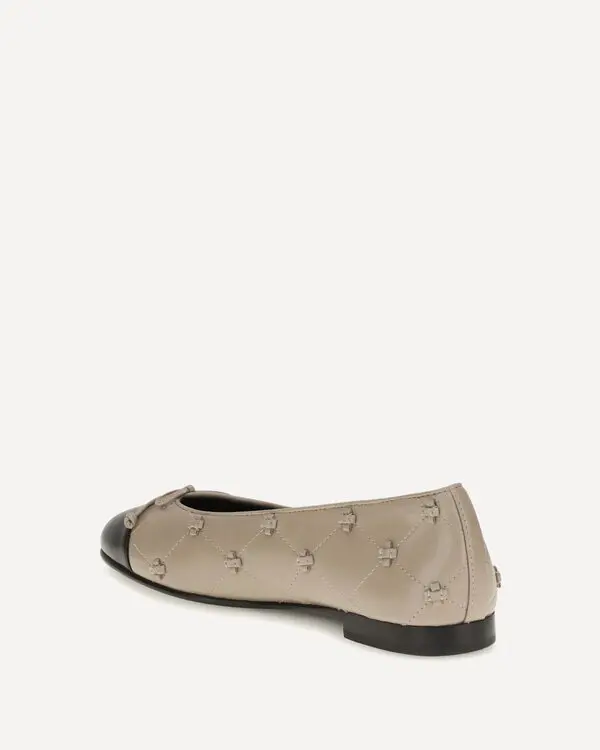 Tory Burch Bunny Knot Pointed Ballerinas