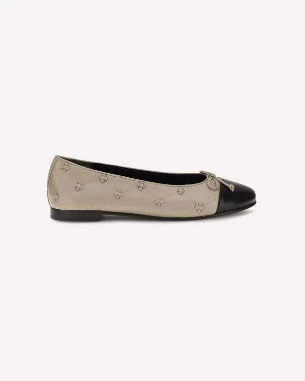 Tory Burch Bunny Knot Pointed Ballerinas
