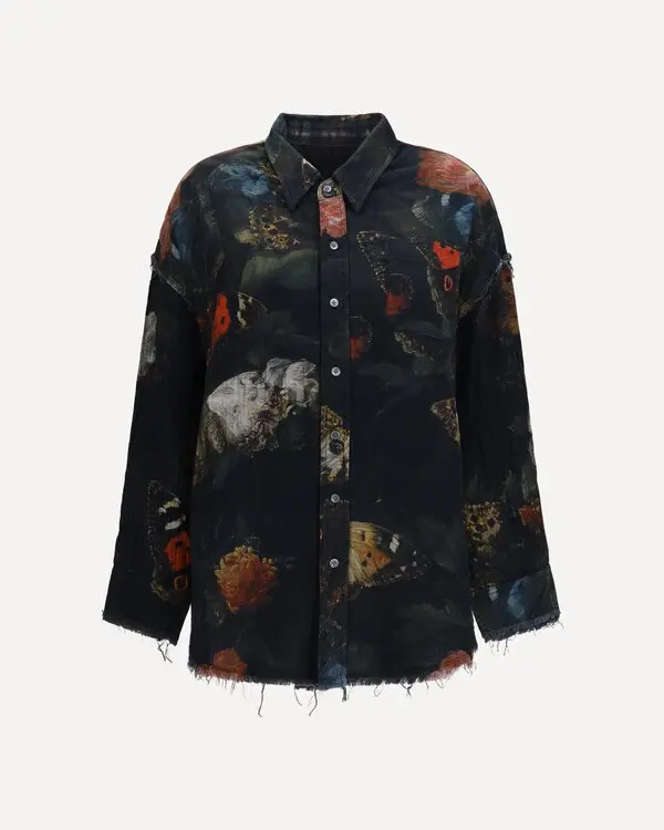 R13 Reverible Hirt - Black