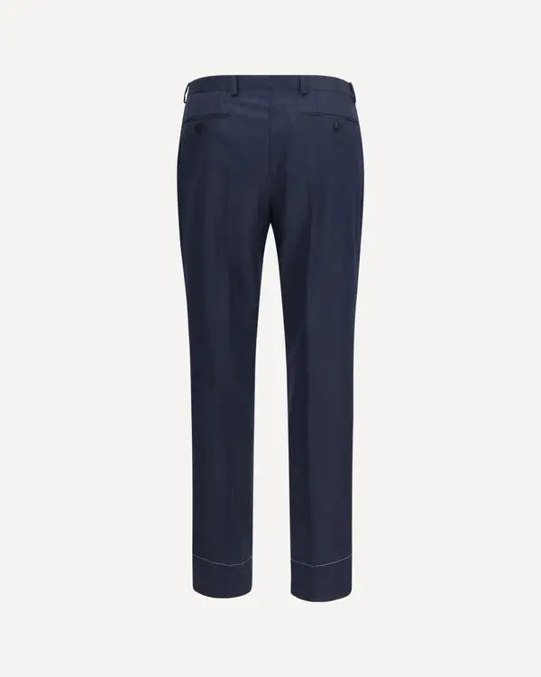 Brioni Elba Pants In Silk, Cashmere And Linen