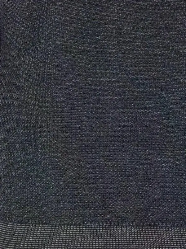 PIACENZA CASHMERE 1733 Fine-knit Ribbed-trim Sweater
