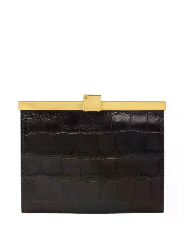 ANINE BING Anine Wallet Embossed Dark