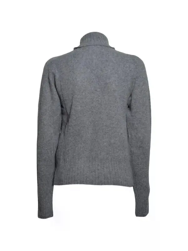 SOLOTRE Roll-neck Ribbed-trim Sweater