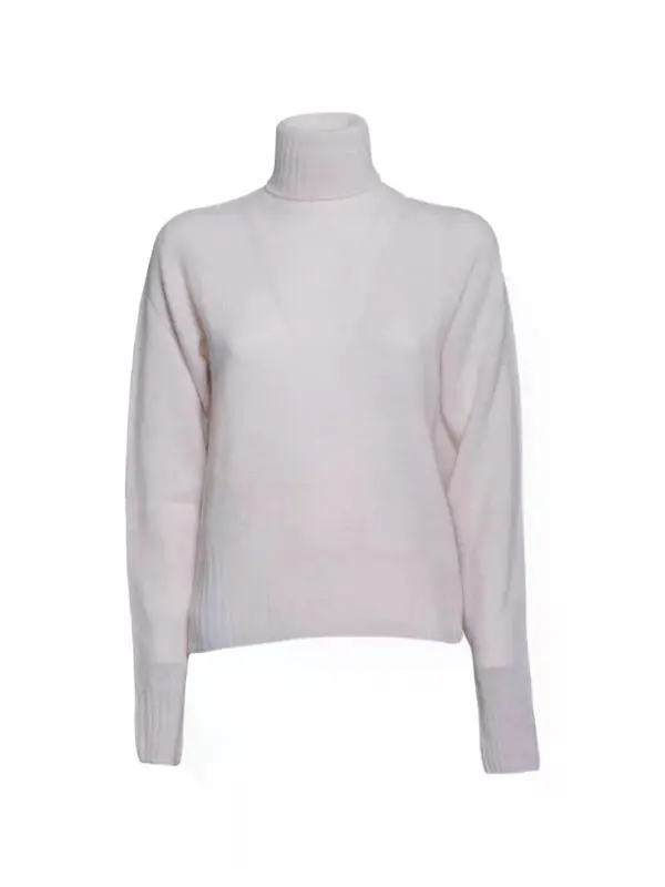 SOLOTRE Roll-neck Knitted Sweater