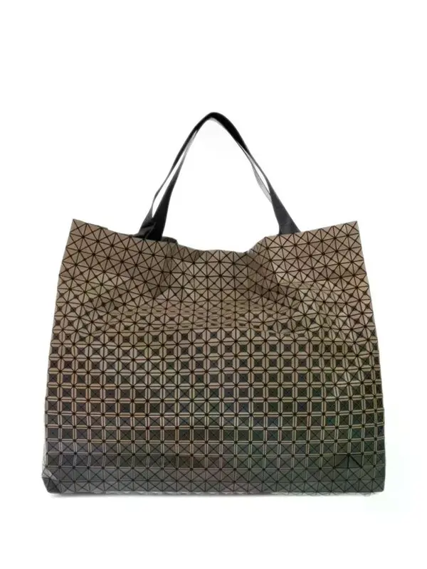 Issey Miyake Cart Gradual Geometric-panel Tote Bag - Neutrals