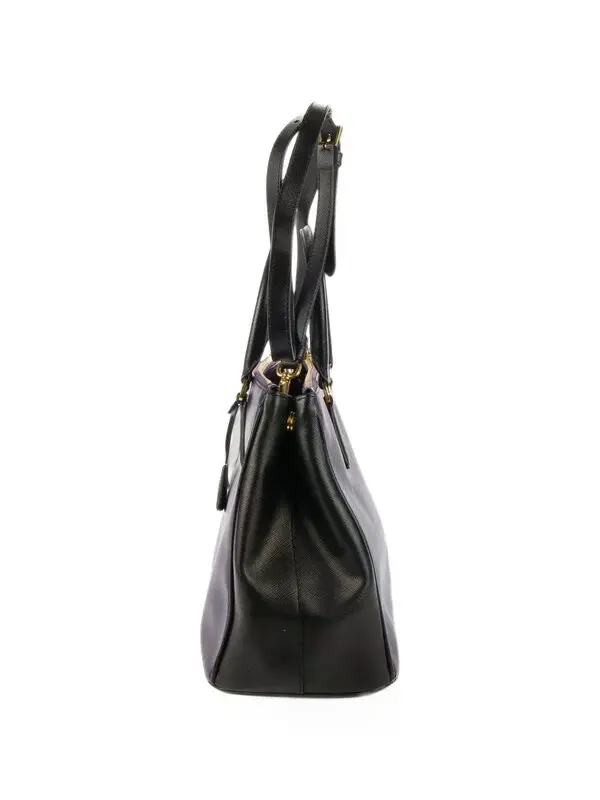 Prada Double Zip Galleria Two-way Handbag