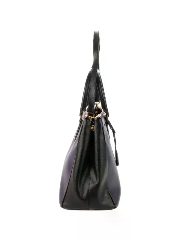 Prada Double Zip Galleria Two-way Handbag