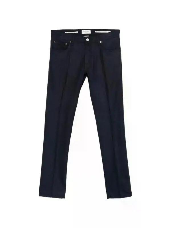 JACOB COHЁN Bard Slim-fit Trousers - Blue