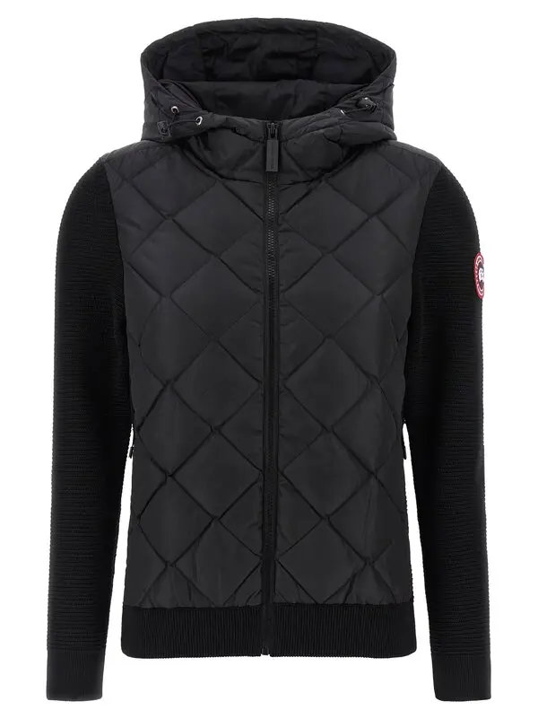 Canada Goose Hybridge® Quilted Knit' Jacket - Black