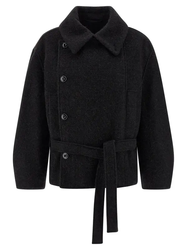 LEMAIRE Short Asymmetrical Bathrobe' Coat