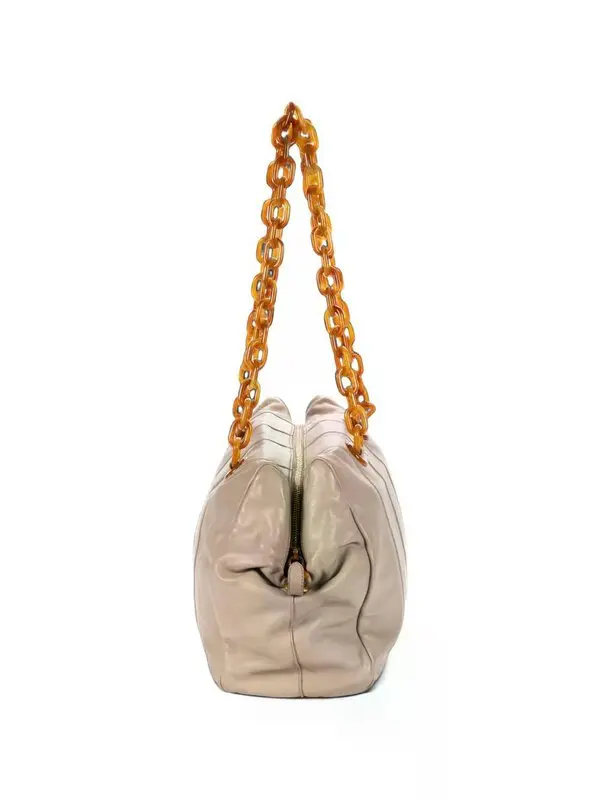 Prada Logo-plaque Panelled Shoulder Bag