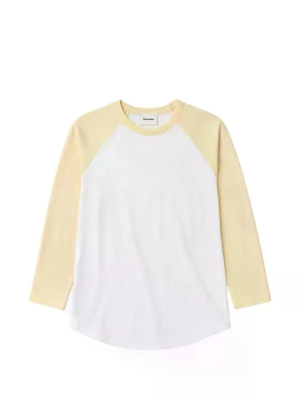REFORMATION Noelle Raglan-sleeve T-shirt