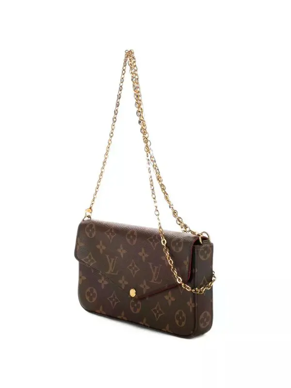 LOUIS VUITTON Pochette Felicie Monogram Shoulder Bag
