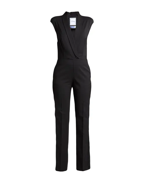 JACOB COHЁN Jumpsuit Size Virgin Wool, Polyester, Elastane
