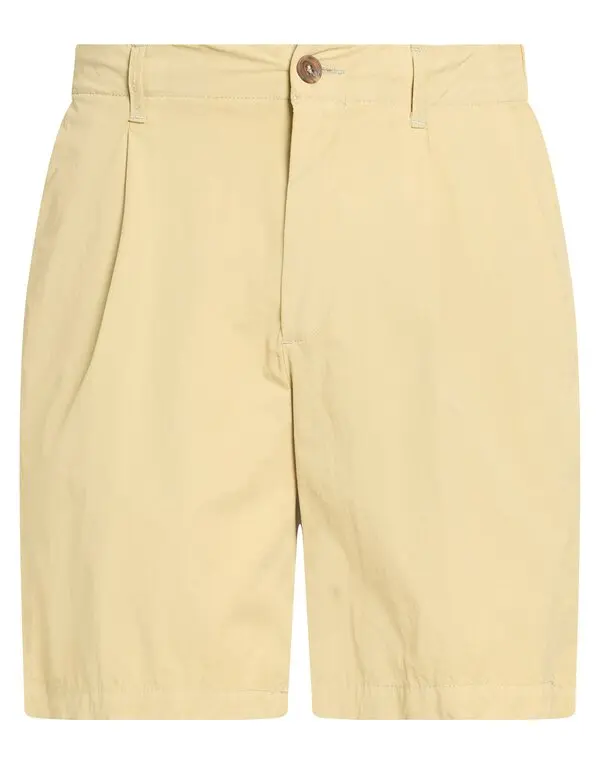 SHOE Shorts & Bermuda Shorts Mustard Size Polyamide, Elastane