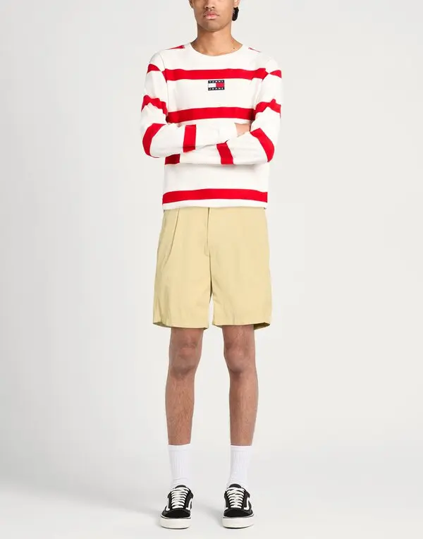 SHOE Shorts & Bermuda Shorts Mustard Size Polyamide, Elastane