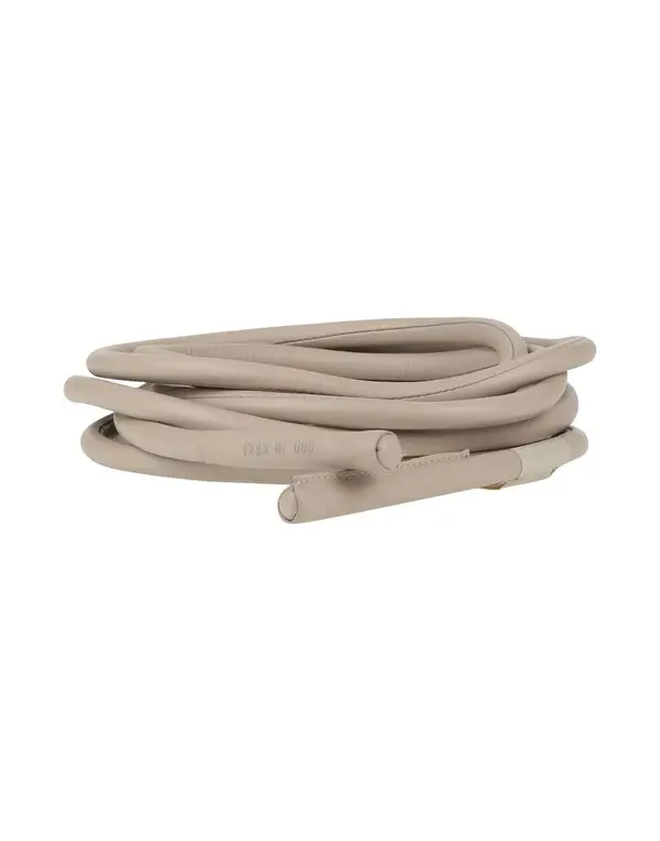 Fear Of God Belt Taupe Size Calfskin - Grey
