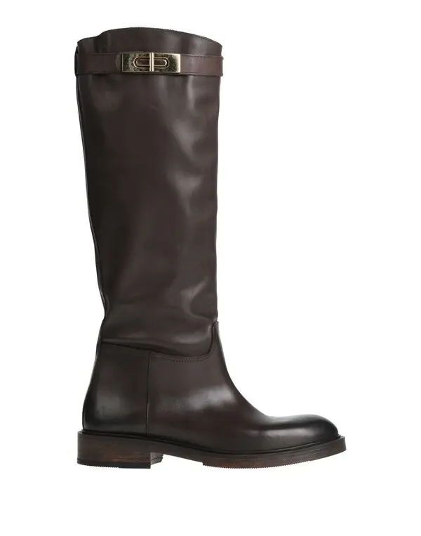 FABRIZIO CHINI Boot Dark Size Leather