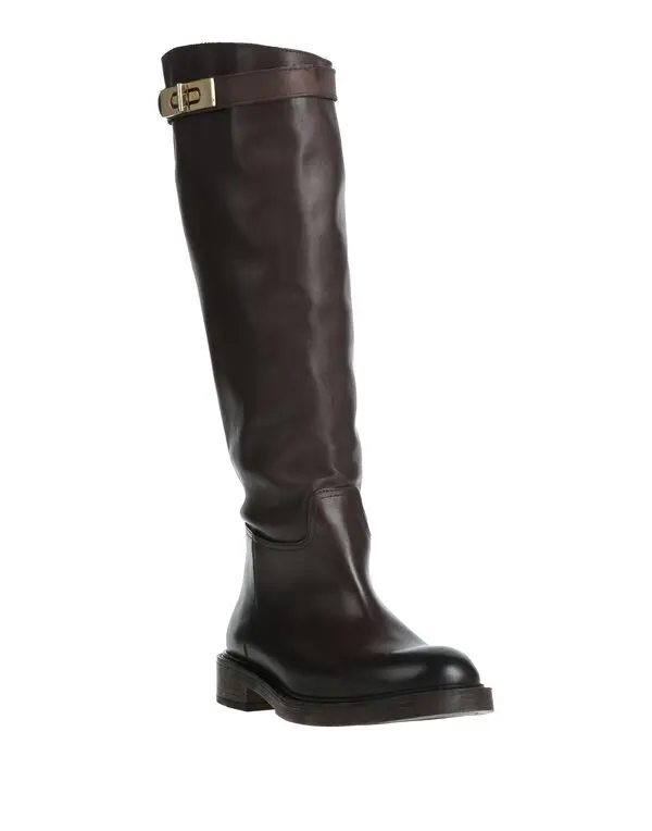 FABRIZIO CHINI Boot Dark Size Leather