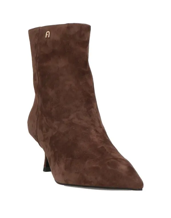 Furla Ankle Boots Size Goat Skin - Brown