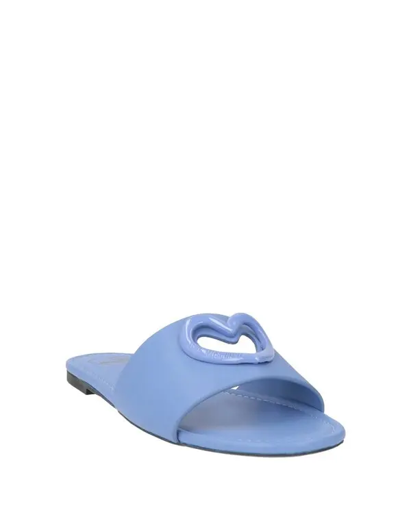 Moschino Sandals Lilac Size Leather