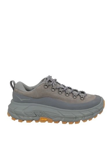 HOKA® Sneakers Light Size Leather, Synthetic Material - Grey