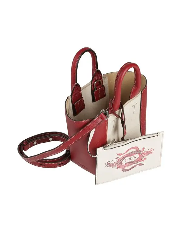 TOD'S Handbag Leather - Red
