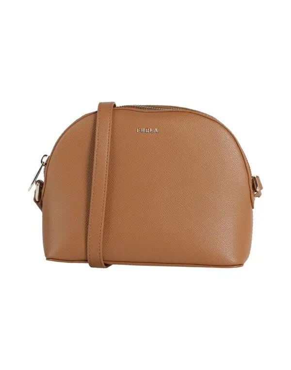 Furla Cross-body Bag Light Brown Calfskin - Beige