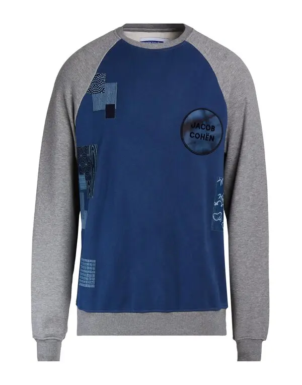 JACOB COHЁN Sweatshirt Size Cotton, Polyamide