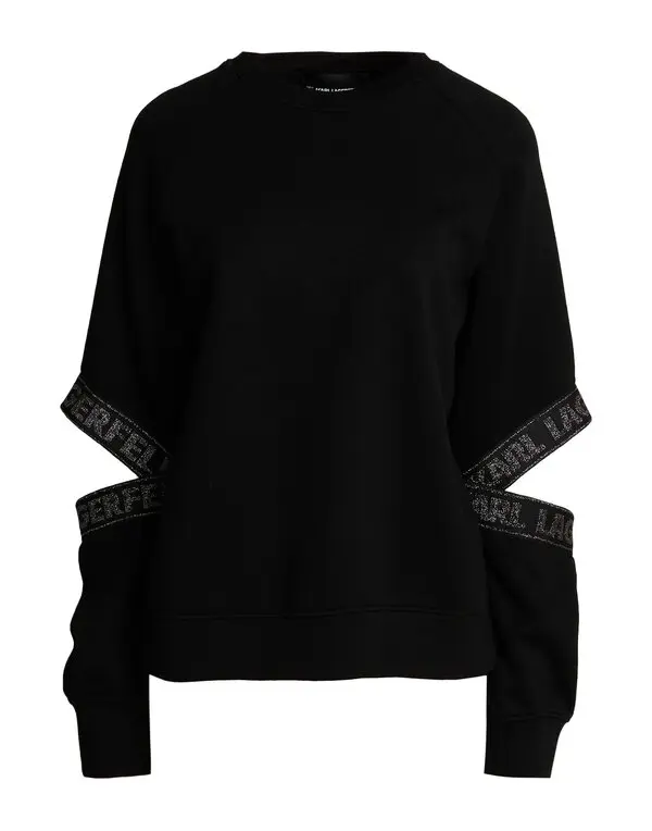 Karl Lagerfeld Sweatshirt Size Ecovero Viscose, Polyurethane