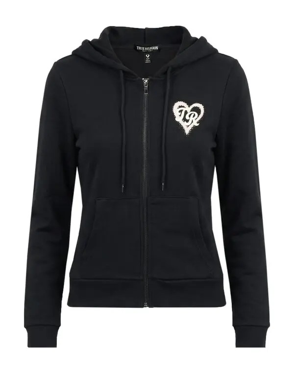 True Religion Sweatshirt Size Cotton, Polyester
