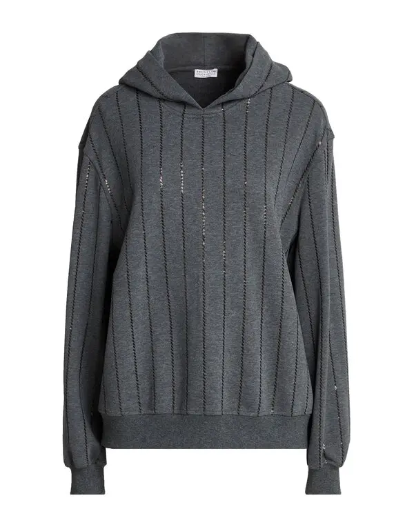 Brunello Cucinelli Sweatshirt Slate Size Cotton