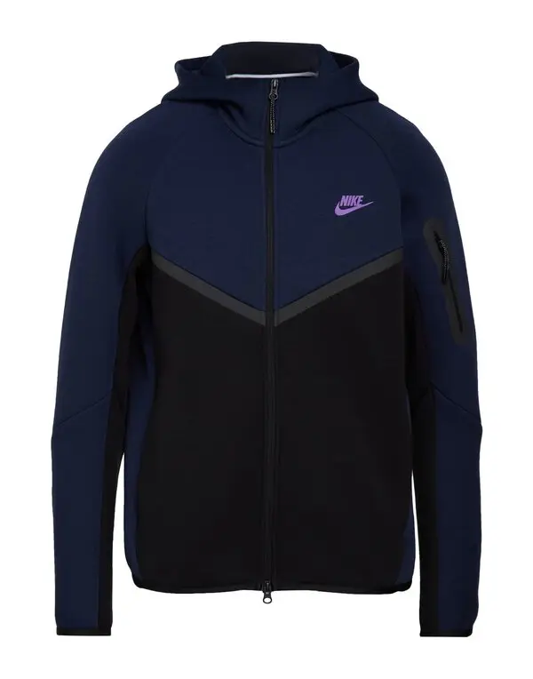 Nike Sweatshirt Size Cotton, Polyester - Navy