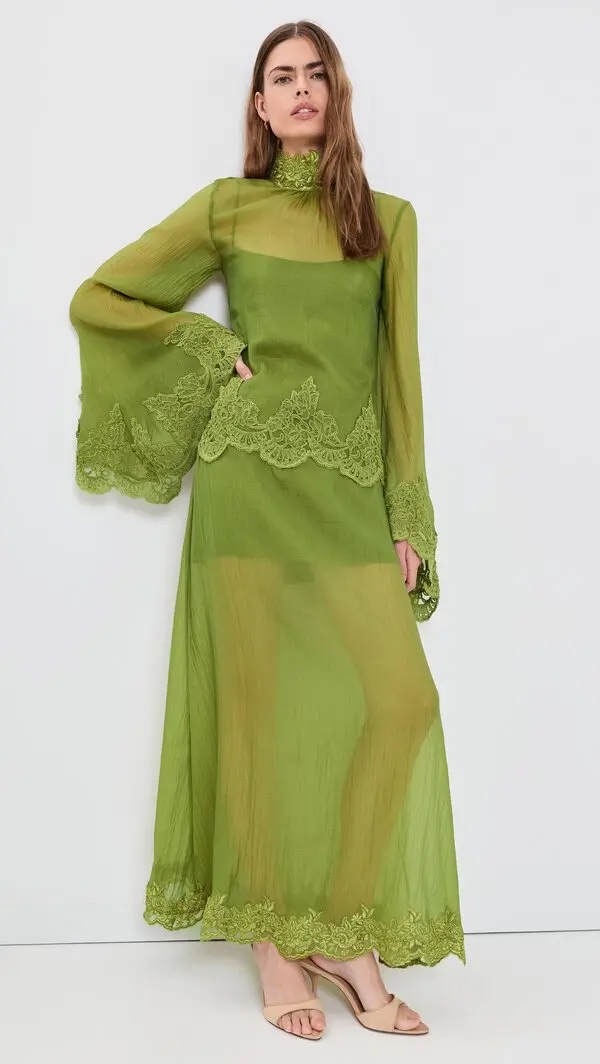 YELLOW THE LABEL Liz Organza Dress