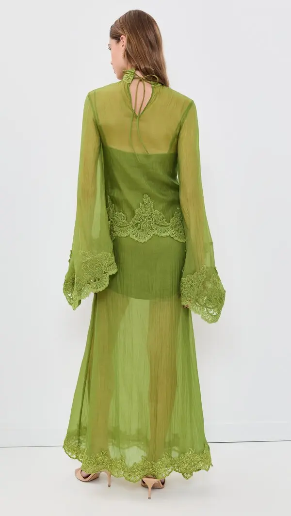YELLOW THE LABEL Liz Organza Dress