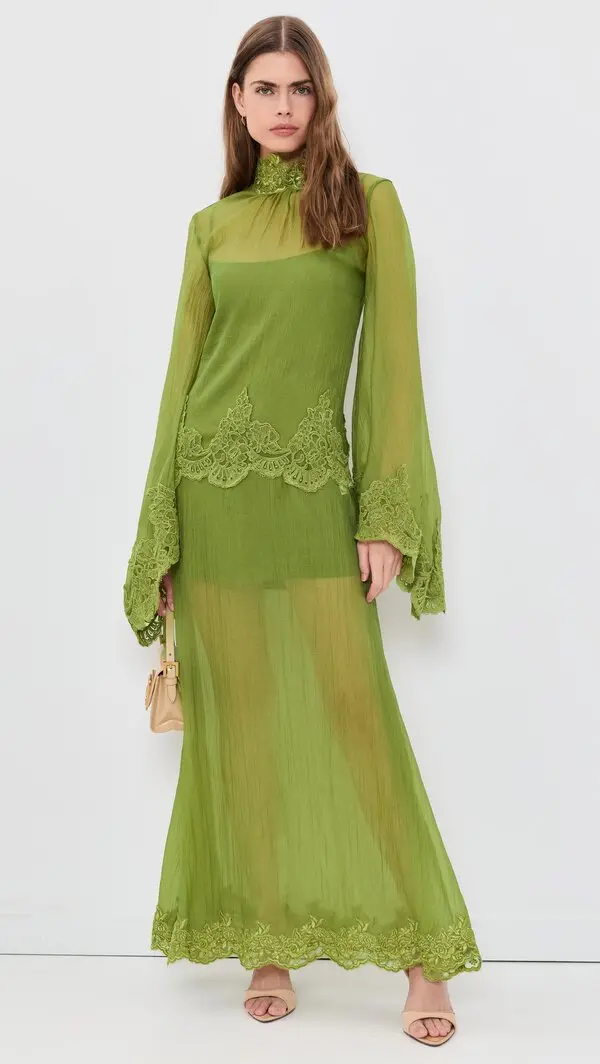 YELLOW THE LABEL Liz Organza Dress