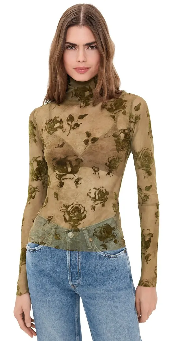 NIA Ophelia Top - Olive