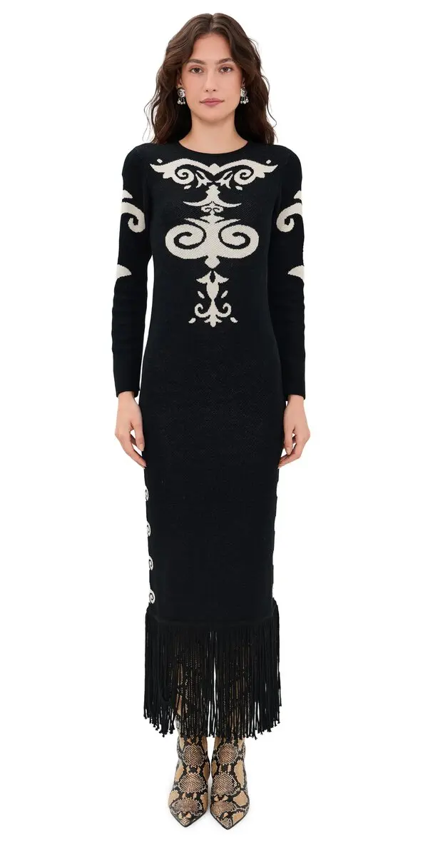 Carolina K Elizabeth Dress - Black
