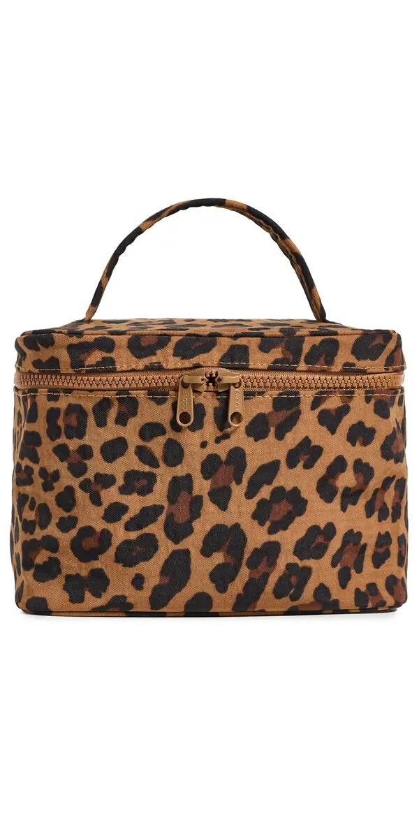Baggu Large Cosmetic Case - Leopard