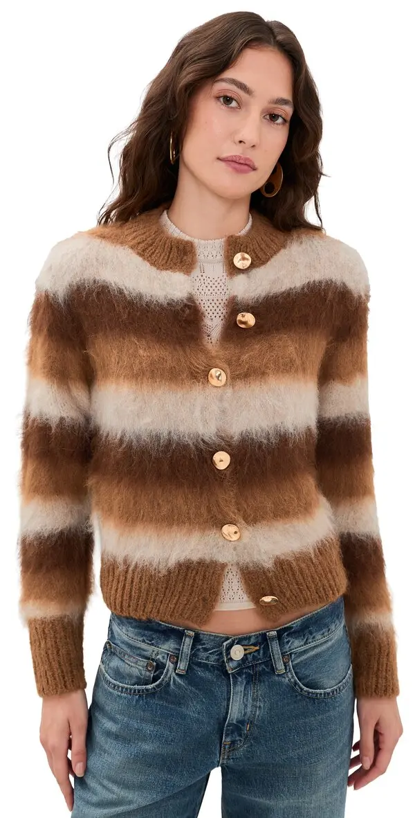 Carolina K Albor Cardigan - Brown