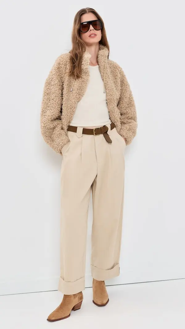 Ba&sh Sonjo Faux Fur Coat