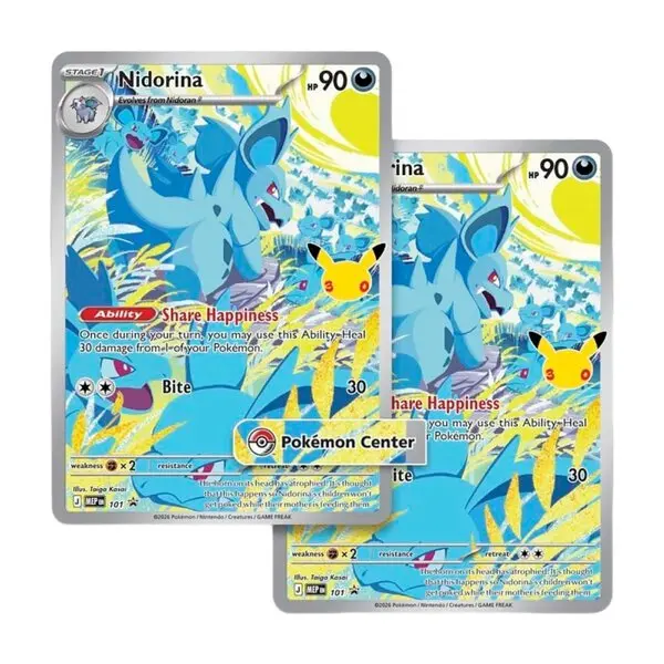 POKEMON Card Eng. 2026 Tcg 30th Celebration Pokémon Center Elite Trainer Box