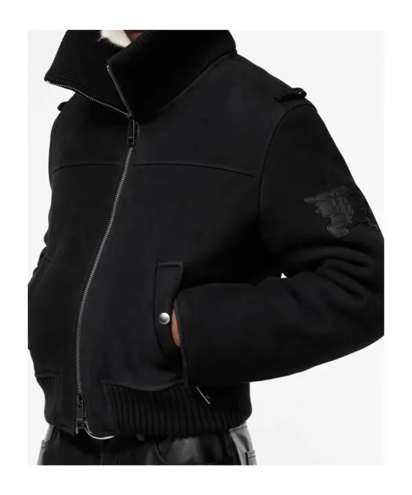 Burberry Suede Landport Jacket