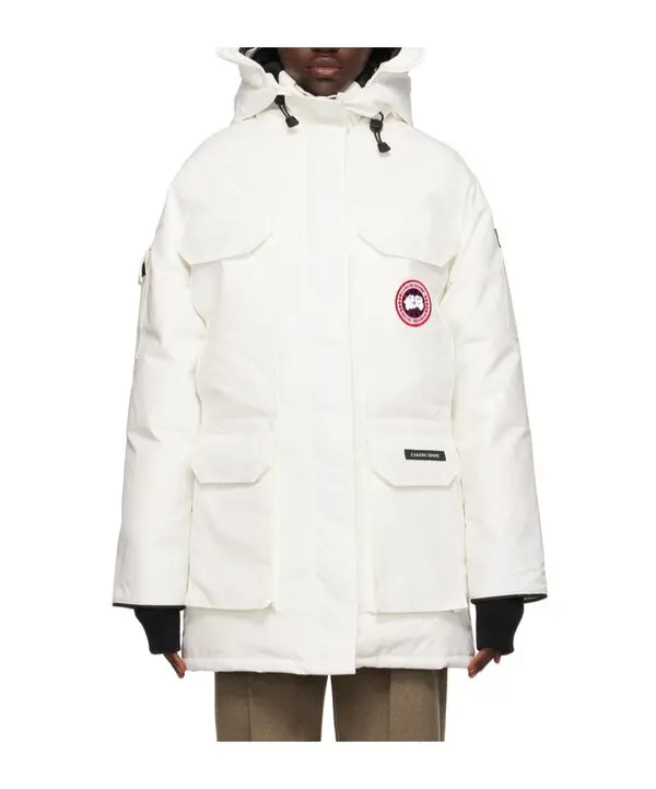 Canada Goose Expedition Logo Patch Hooded Parka