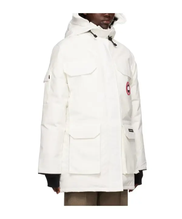 Canada Goose Expedition Logo Patch Hooded Parka
