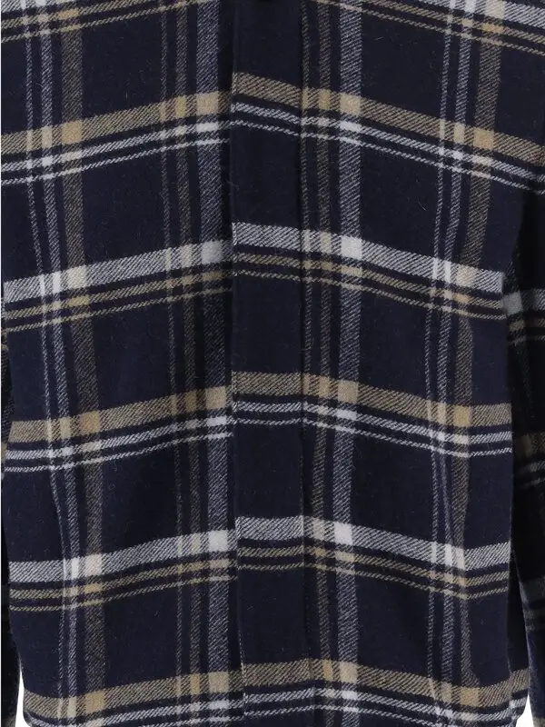DARKPARK Wool And Cashmere Jacket With Check Pattern