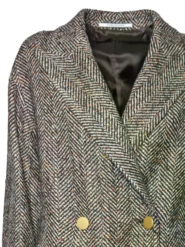 Tagliatore Linden Double-breasted Coat - Grey
