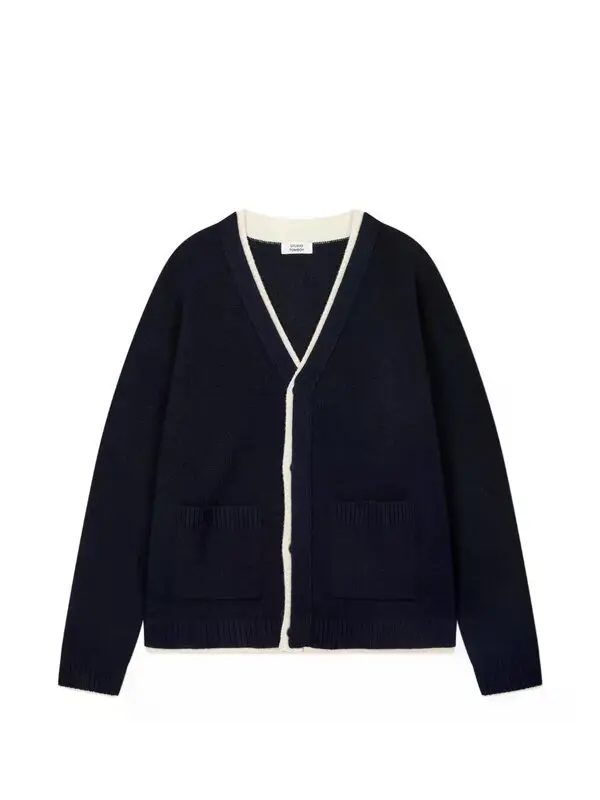 STUDIO TOMBOY Layered-style Cardigan - Blue