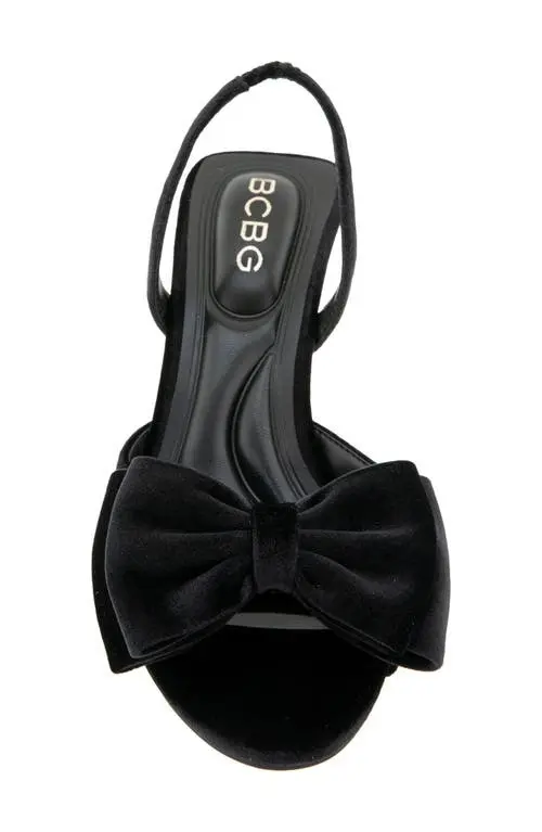 Bcbgmaxazria Song Slingback Sandal - Black